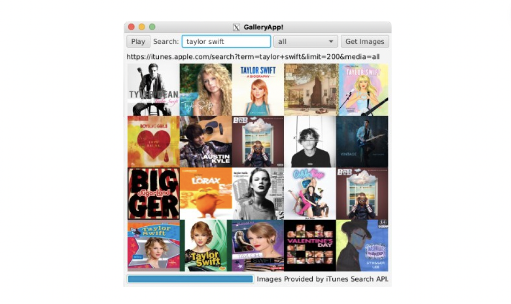 API iTunes Gallery